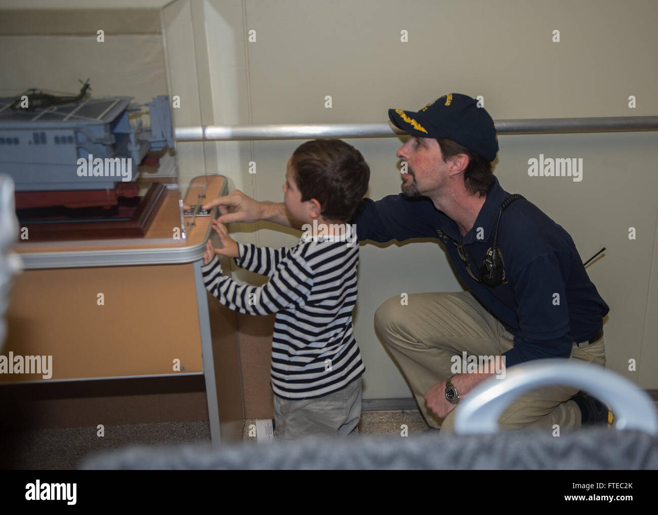 Capt. Doug Casavant, aboard the USNS Spearhead, a U.S. Navy joint, high ...