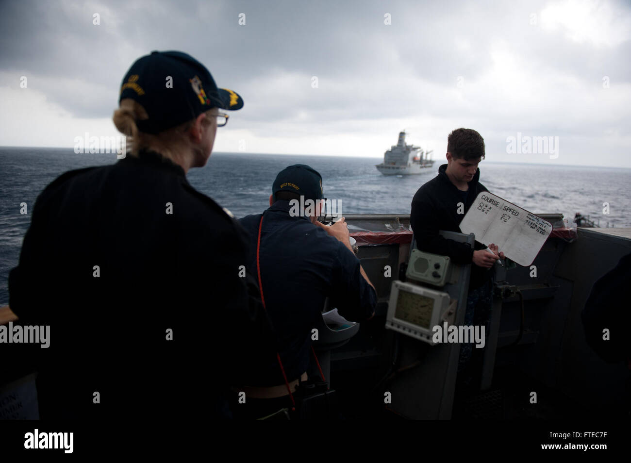 On March 16, 2014, Cmdr. Camille Flaherty, commanding officer of USS ...