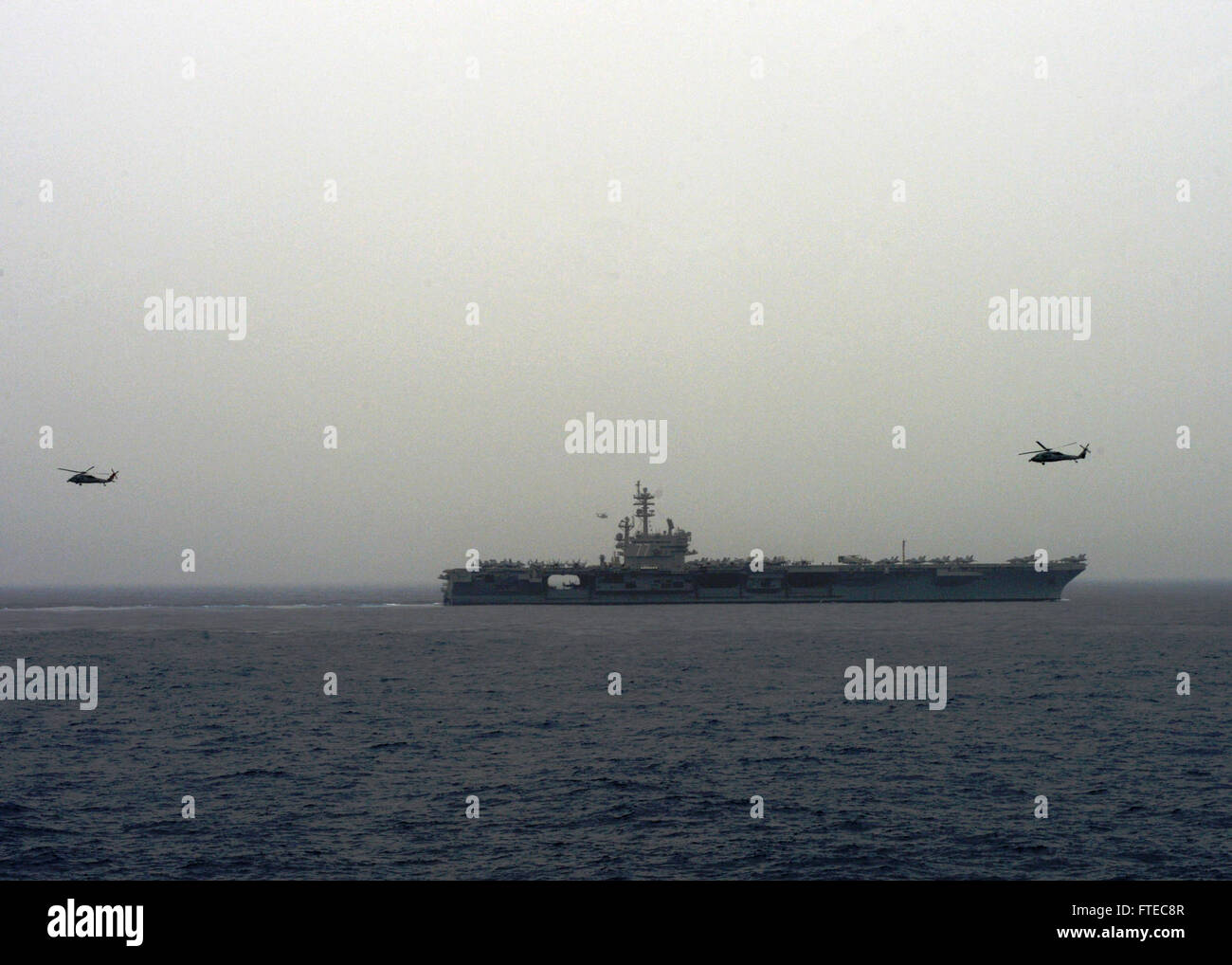 On March 16, 2014, the aircraft carrier USS George H.W. Bush (CVN 77 ...