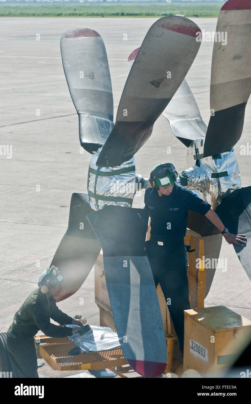 Aviation Machinist's Mate 3rd Class Chad Kajiyama and Aviation ...