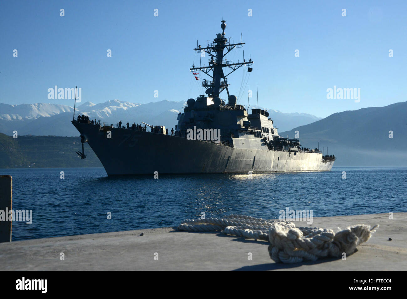 Us Naval Support Activity Souda Bay High Resolution Stock Photography ...