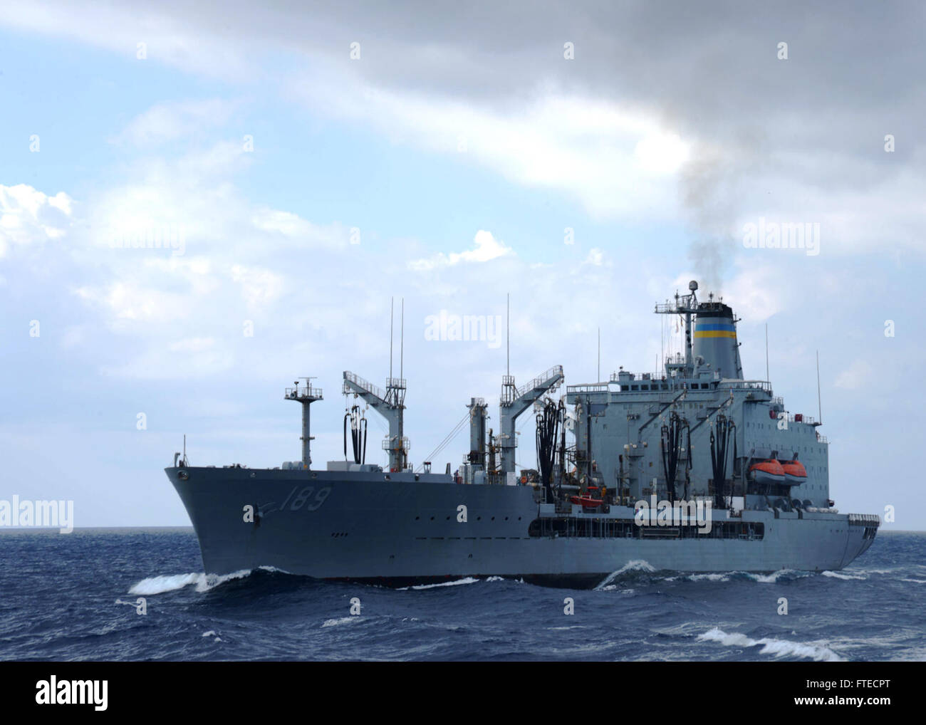 The USS Ramage (DDG 61), an Arleigh Burke-class guided-missile ...