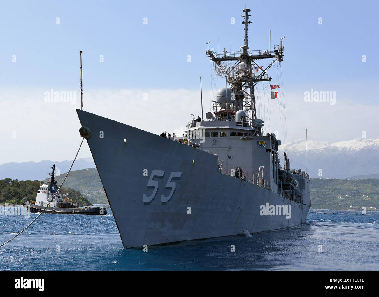 On March 26, 2014, the USS Elrod (FFG 55), a guided-missile frigate ...