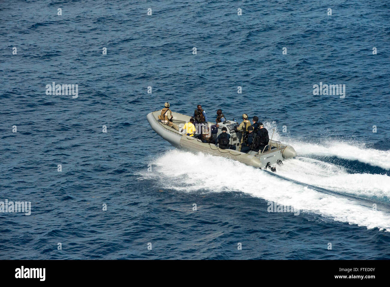 U.S. Sailors and Coast Guardsmen, along with Ghanaian maritime forces ...