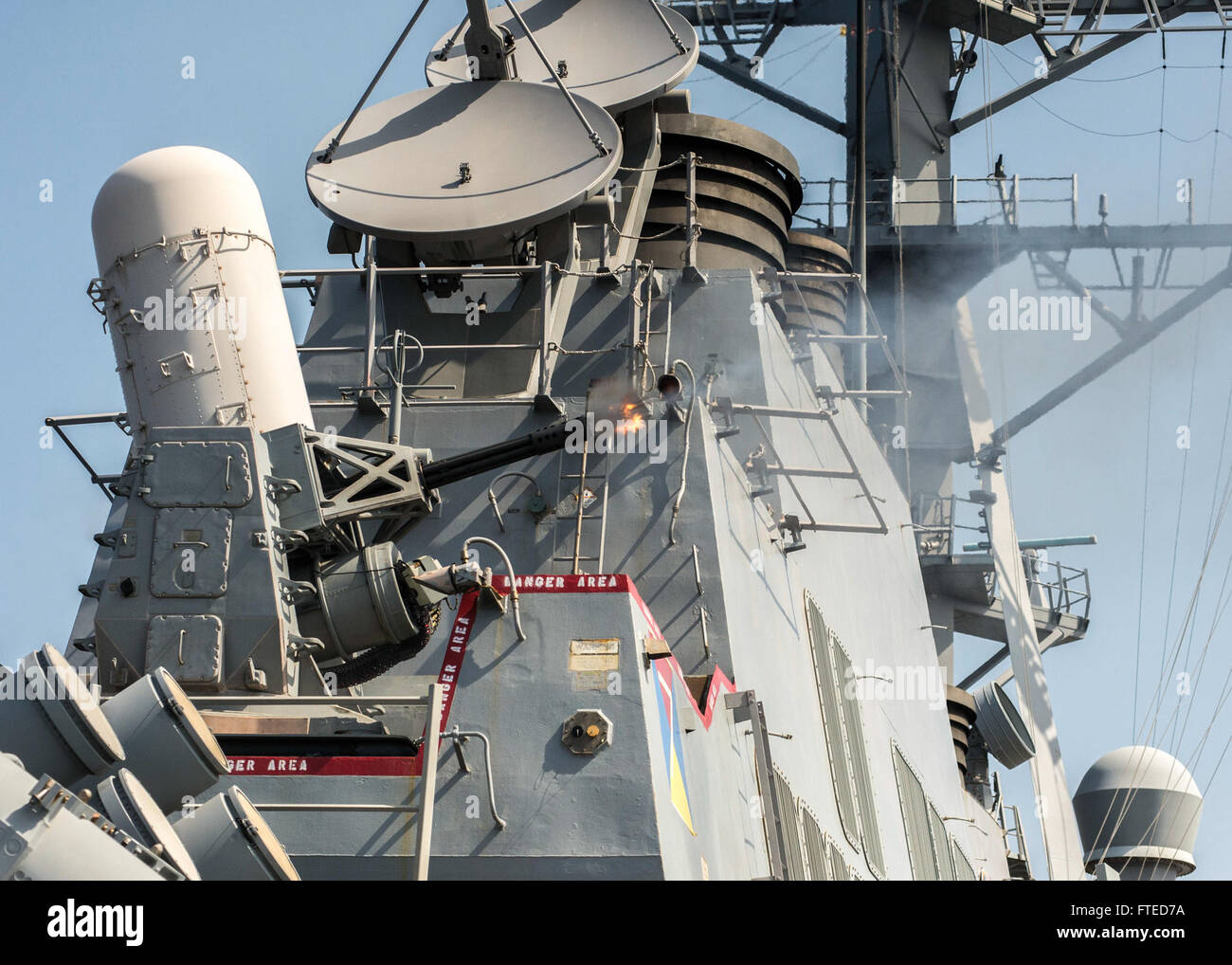 140408-N-KE519-932 MEDITERRANEAN SEA (April 8, 2014) - The forward ...