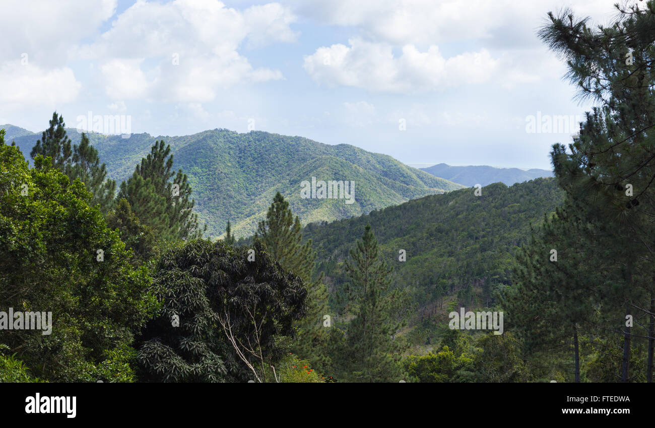 Mountains of Cayey, Puerto Rico Stock Photo - Alamy