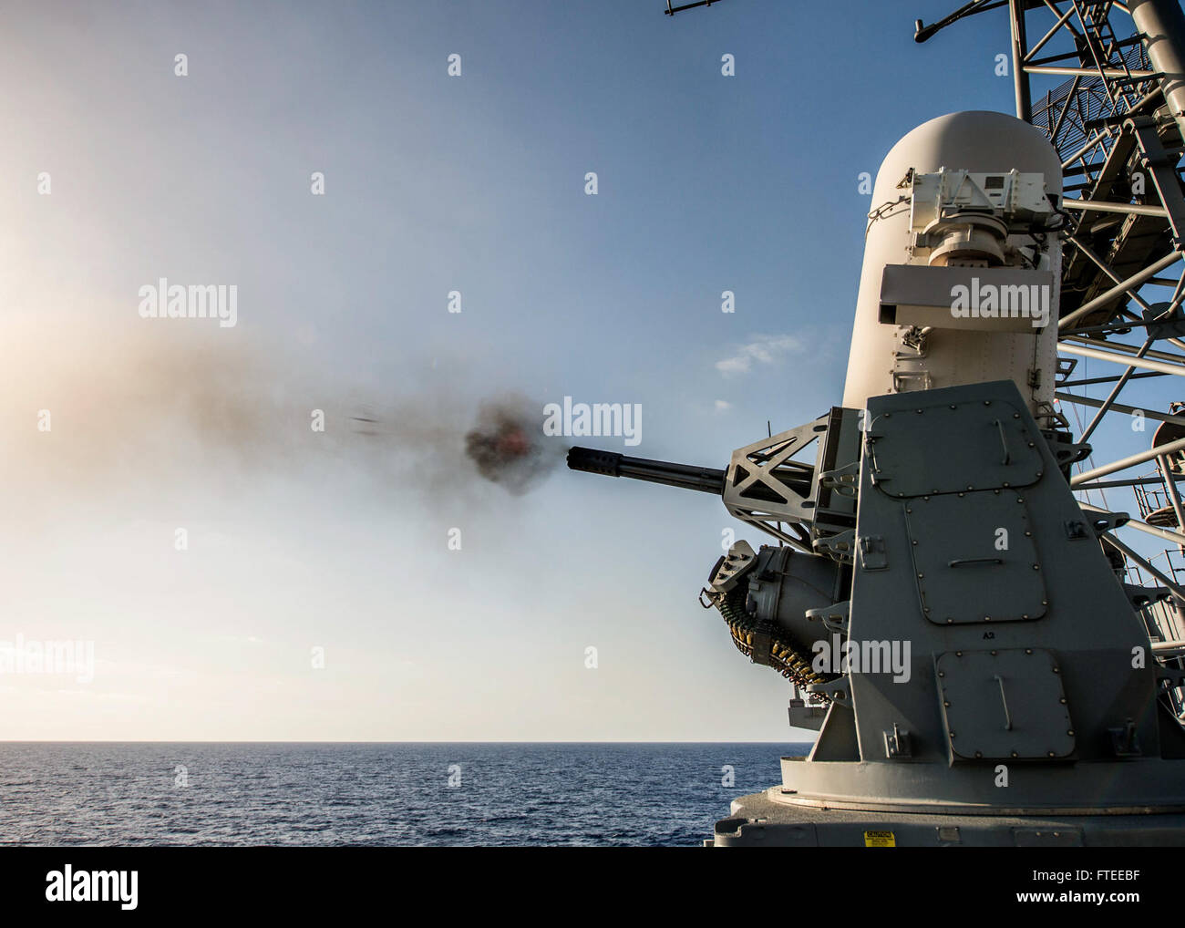 The USS Vella Gulf (CG 72), a Ticonderoga-class guided-missile cruiser ...
