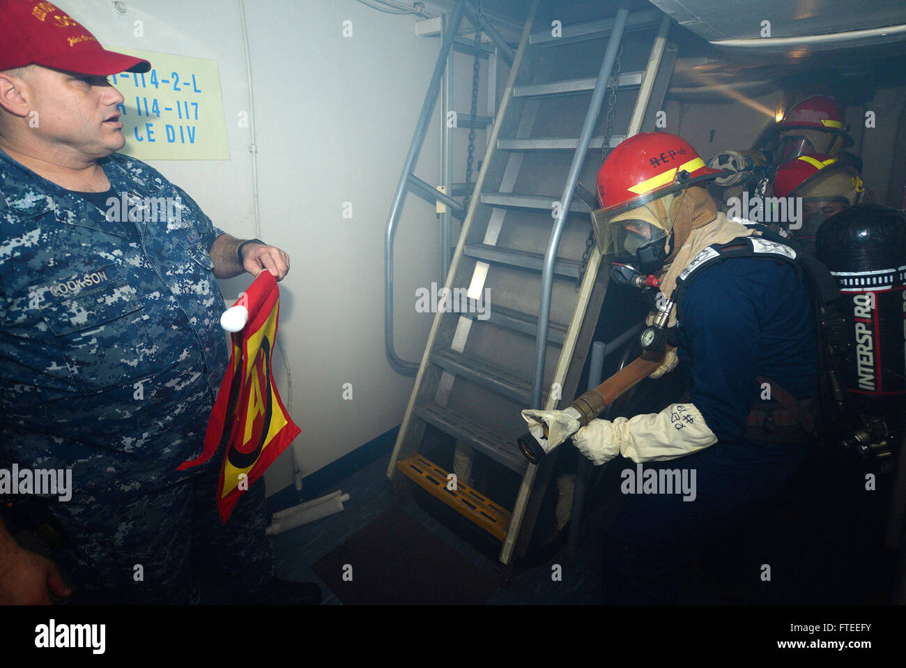 Class alpha fire drill hi-res stock photography and images - Alamy
