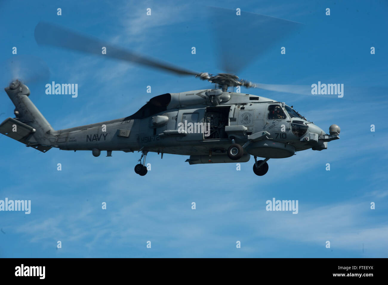 This image shows an MH-60R helicopter from Helicopter Maritime Strike ...