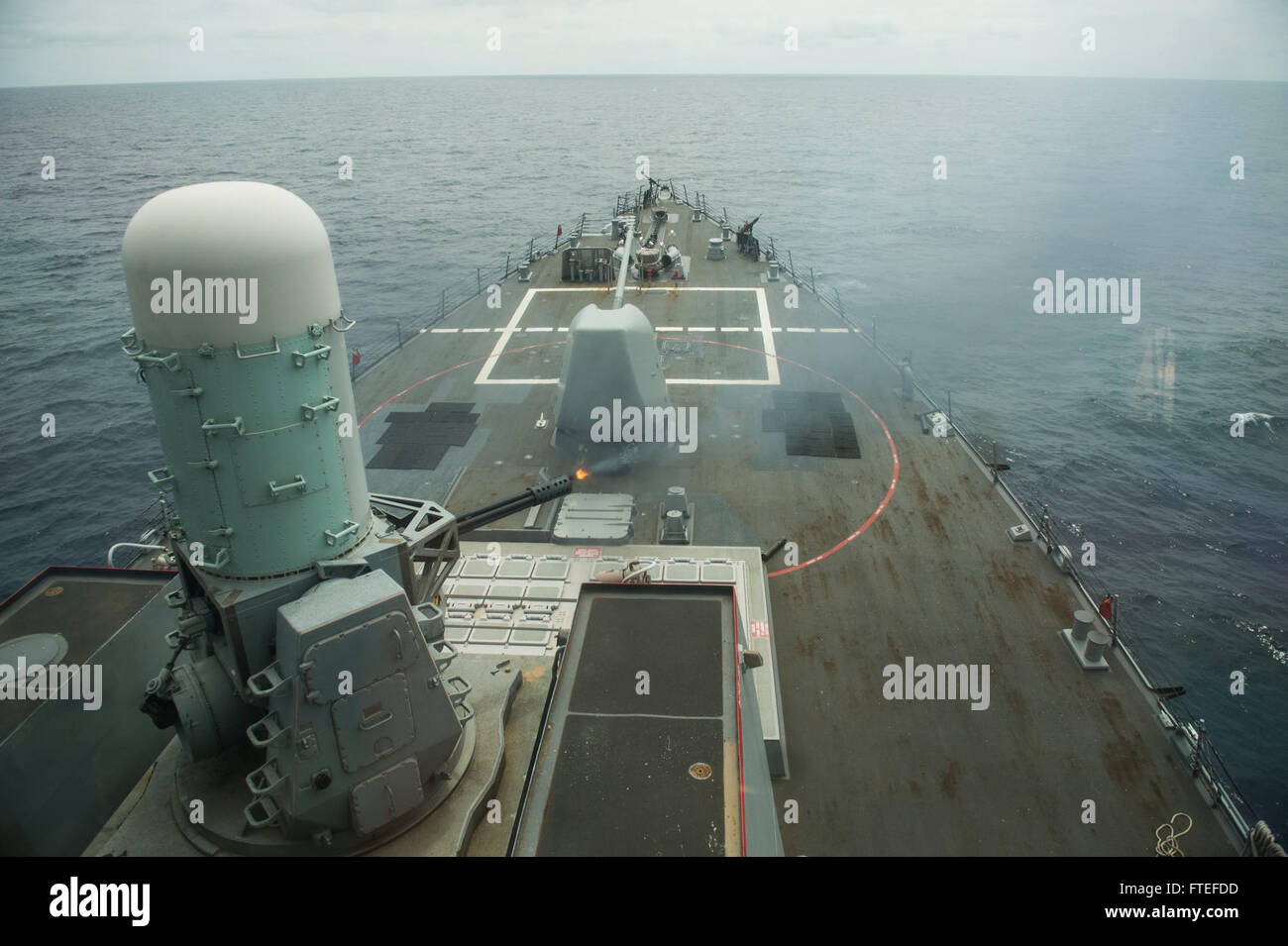 On July 12, 2014, the USS Oscar Austin (DDG 79), a guided-missile ...