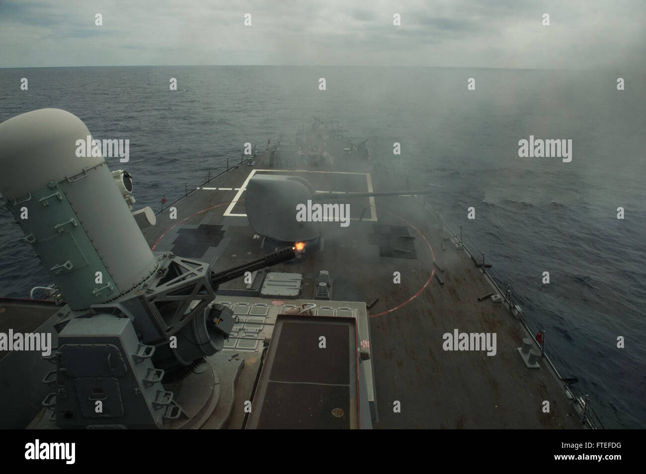 On July 12, 2014, the USS Oscar Austin (DDG 79), a guided-missile ...