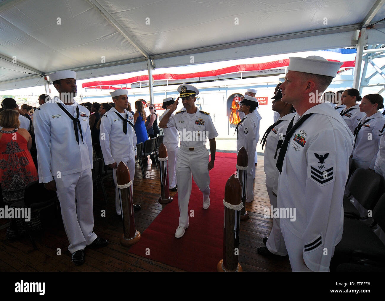 On July 17, 2014, Capt. Mark J. Columbo assumed command of the USS ...