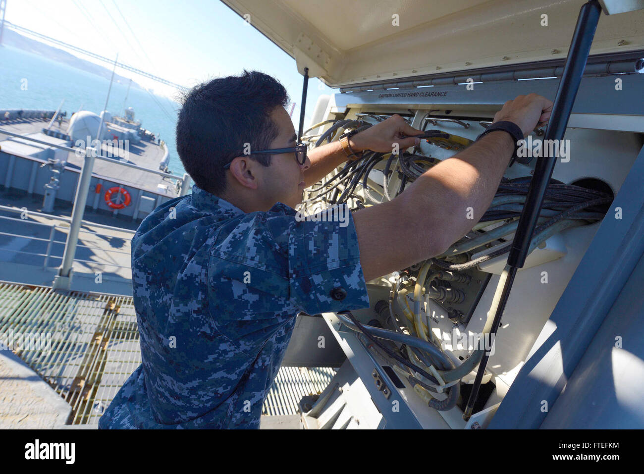On November 9, 2015, Cryptologic Technician Carlos Sidas conducted a ...