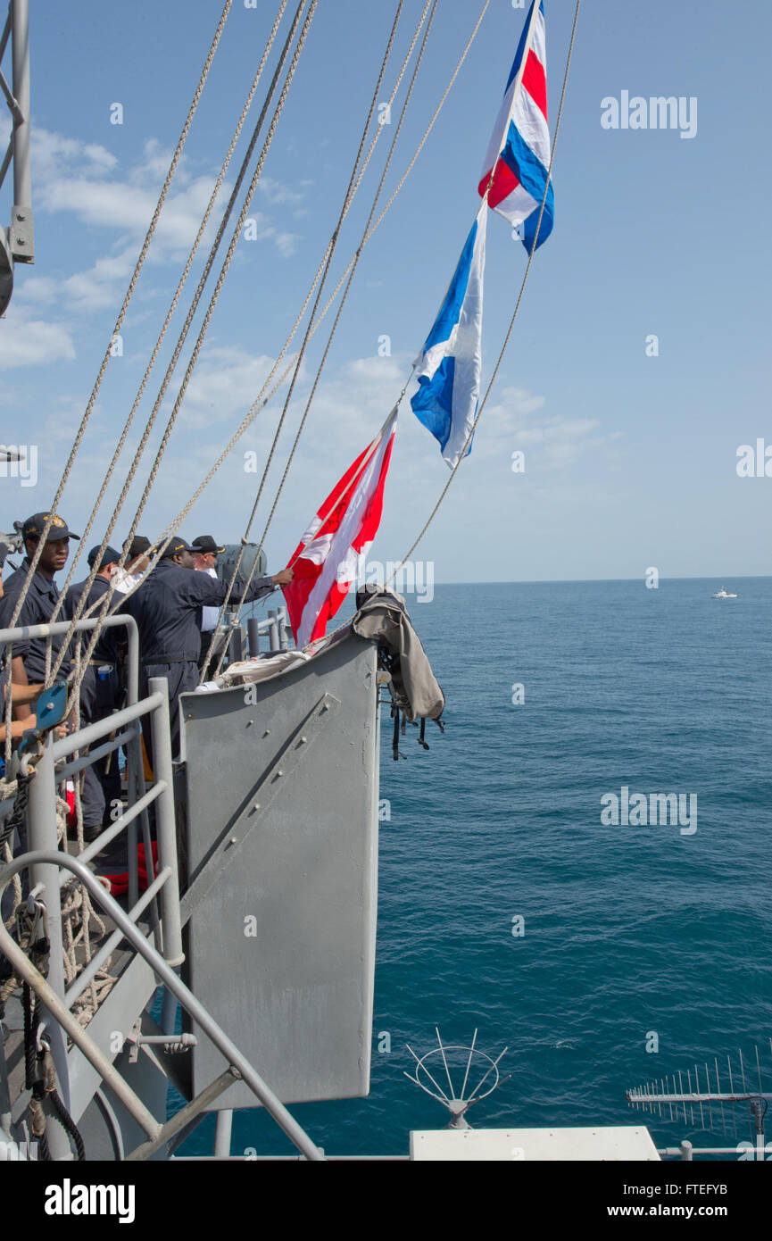 The communication with signal flags hi-res stock photography and images ...