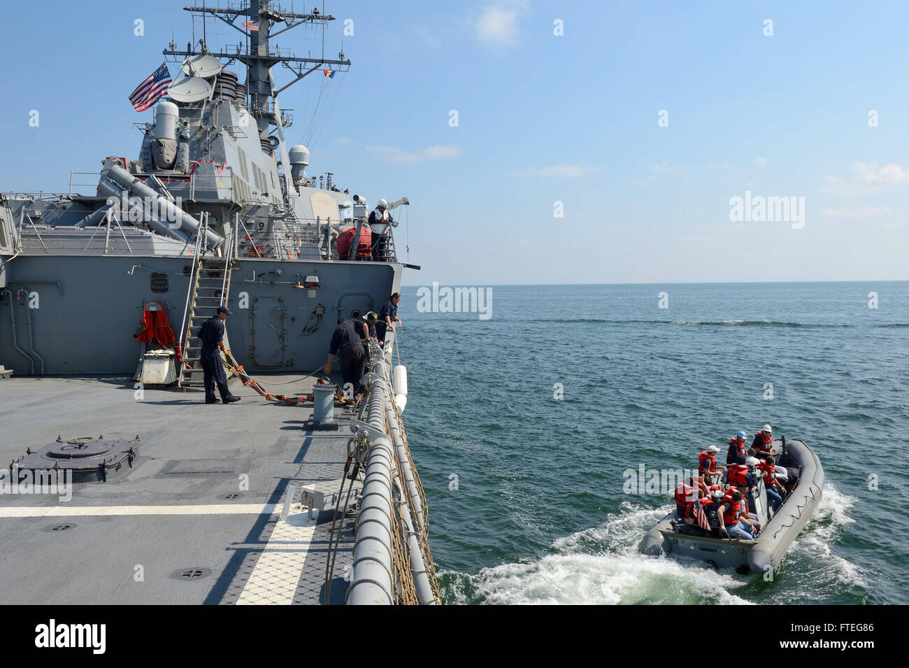 On September 11, 2014, the USS Ross (DDG 71), a guided-missile ...