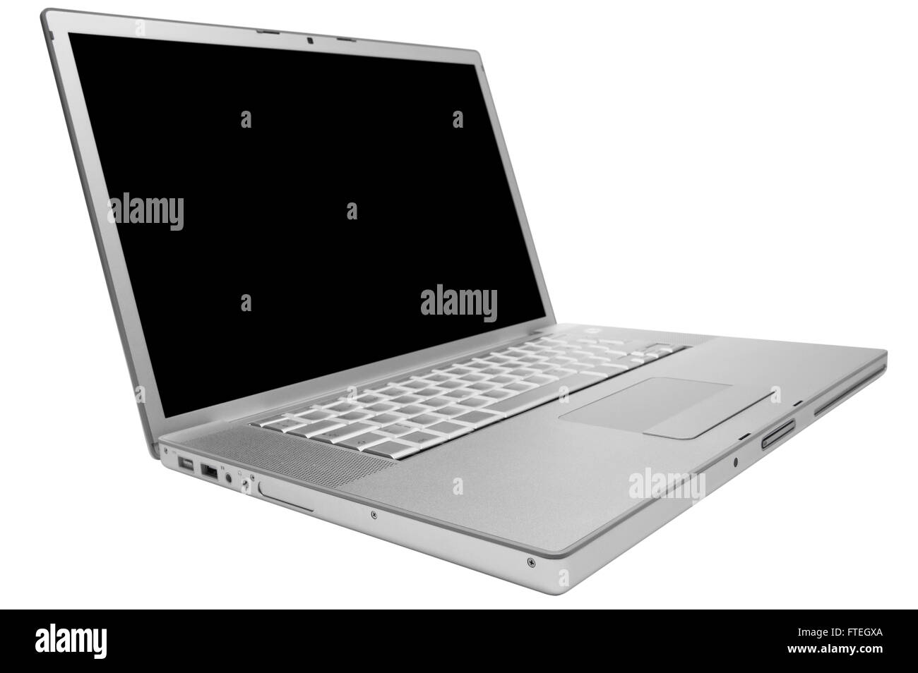 Modern and stylish notebook on a white background Stock Photo - Alamy