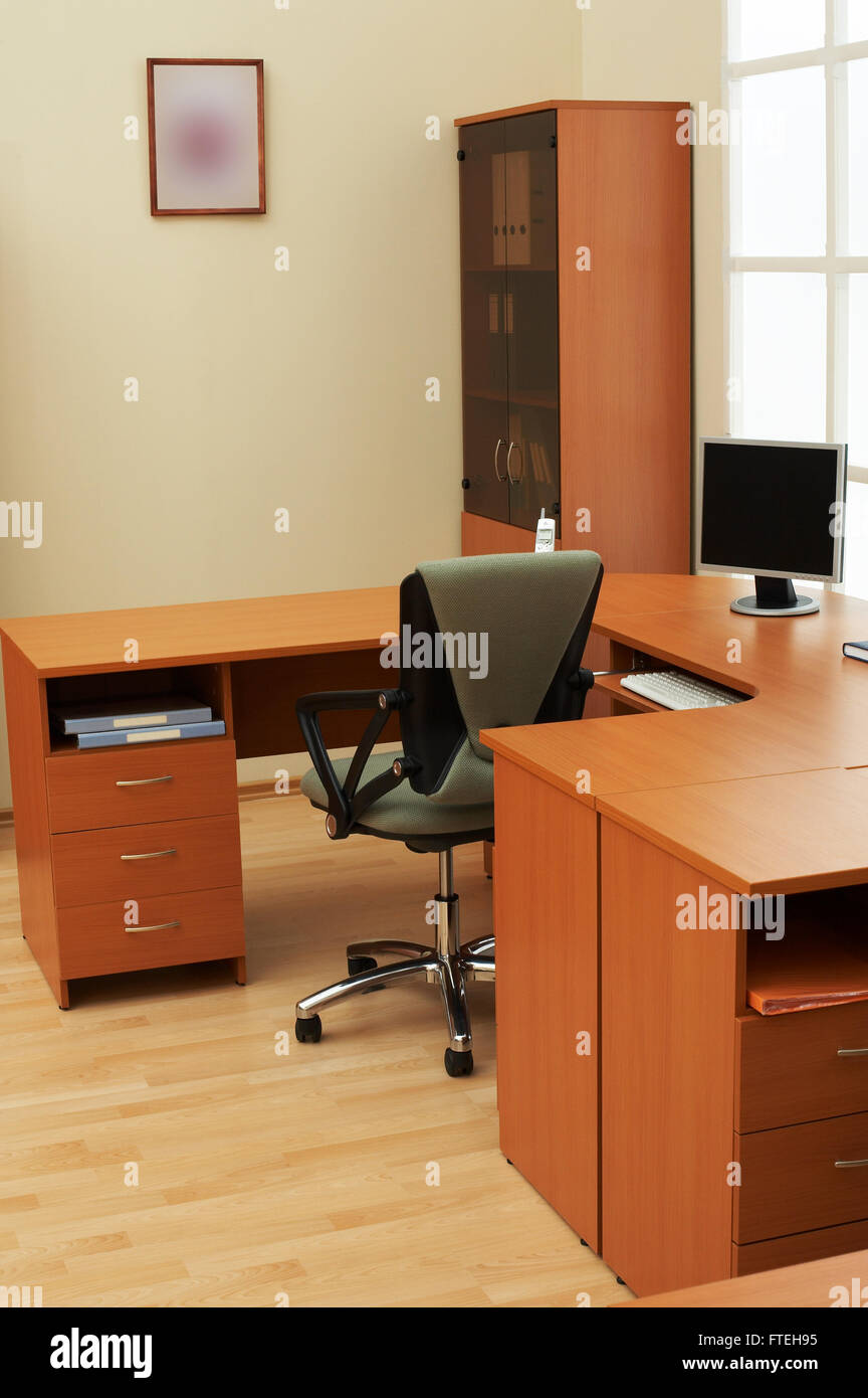 Beautiful conditions at modern and light office Stock Photo - Alamy