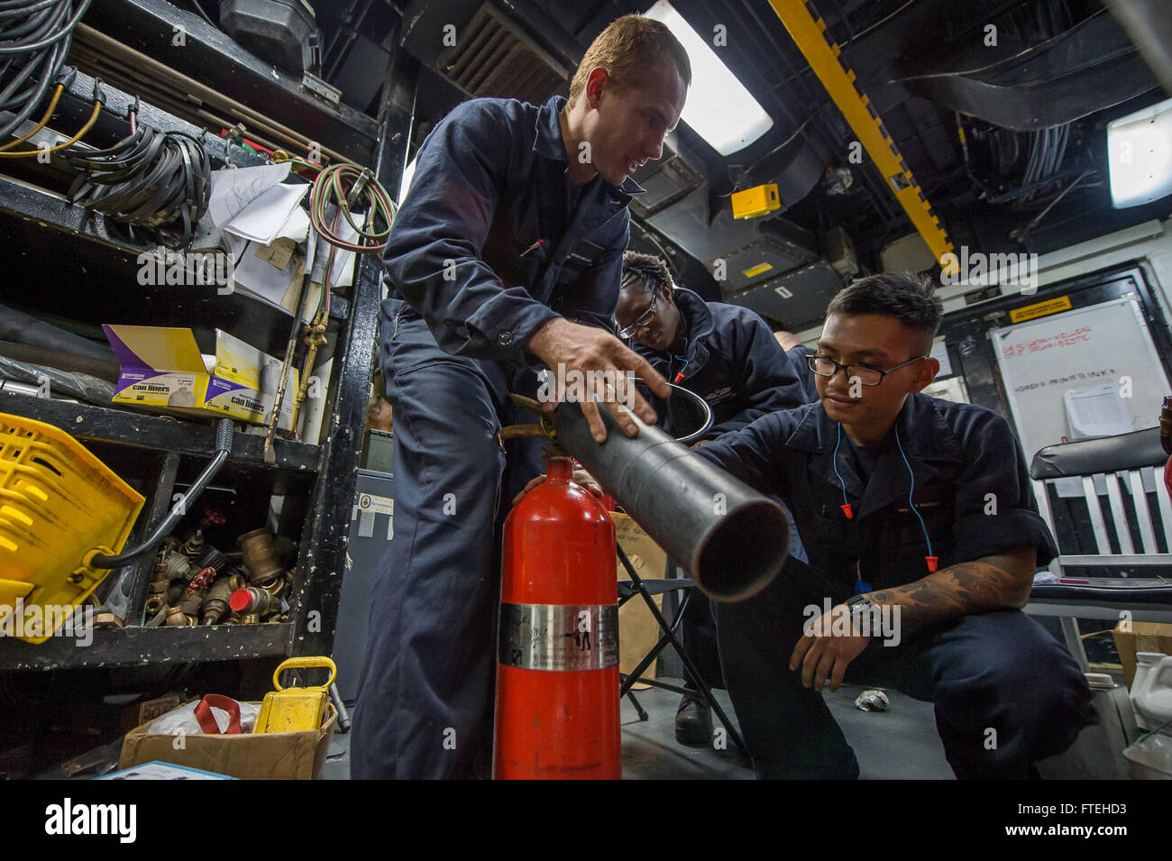 Ship fire extinguisher hi-res stock photography and images - Alamy