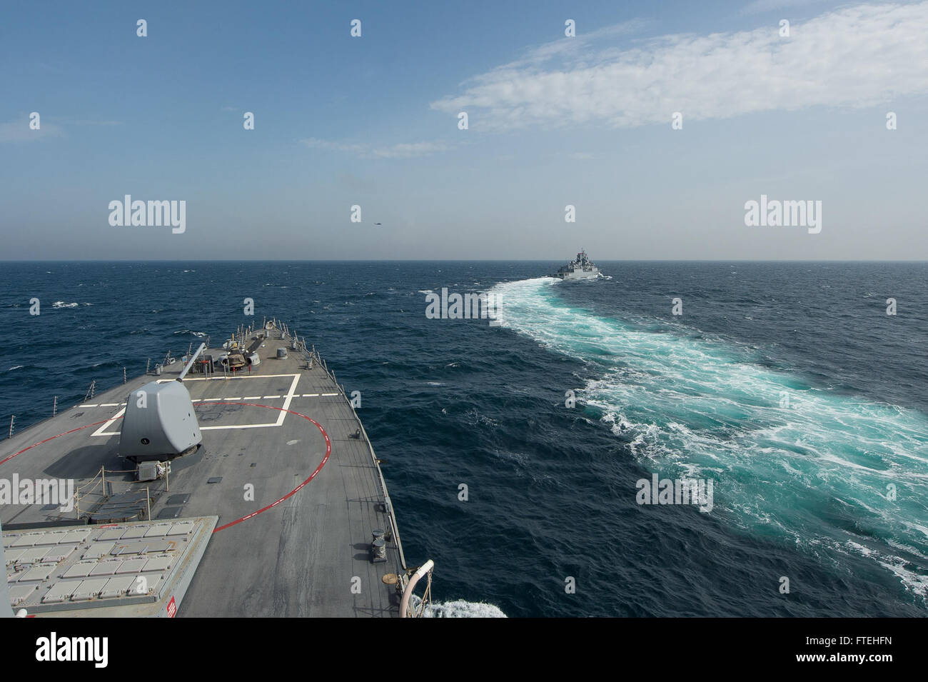 BLACK SEA (Oct. 16, 2014) – The Turkish navy Barbaros-class frigate TCG ...