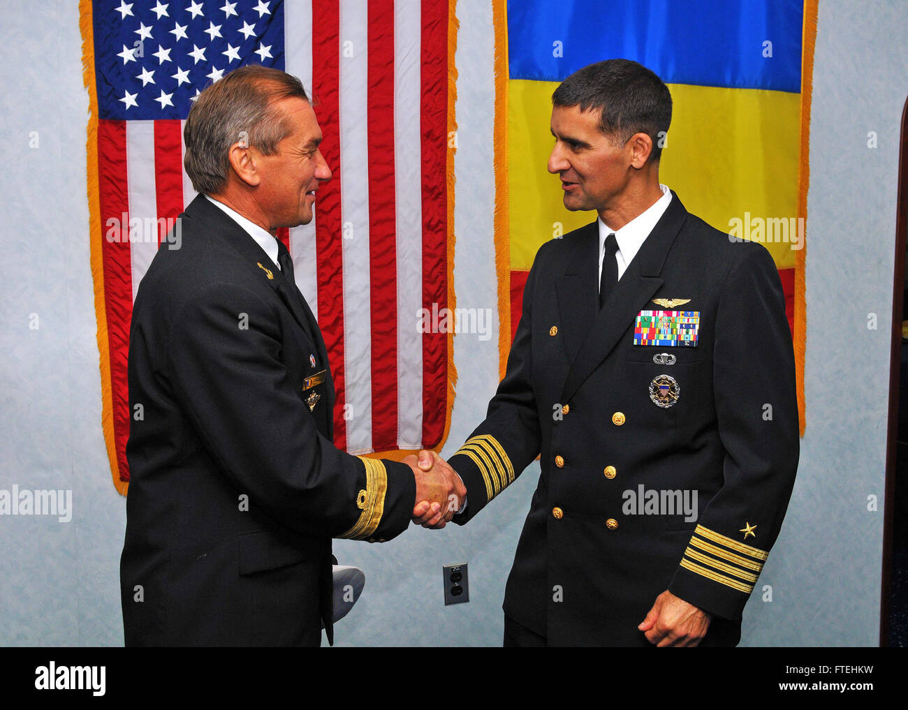 On October 21, 2014, Capt. Mark Colombo, commanding officer of the USS ...