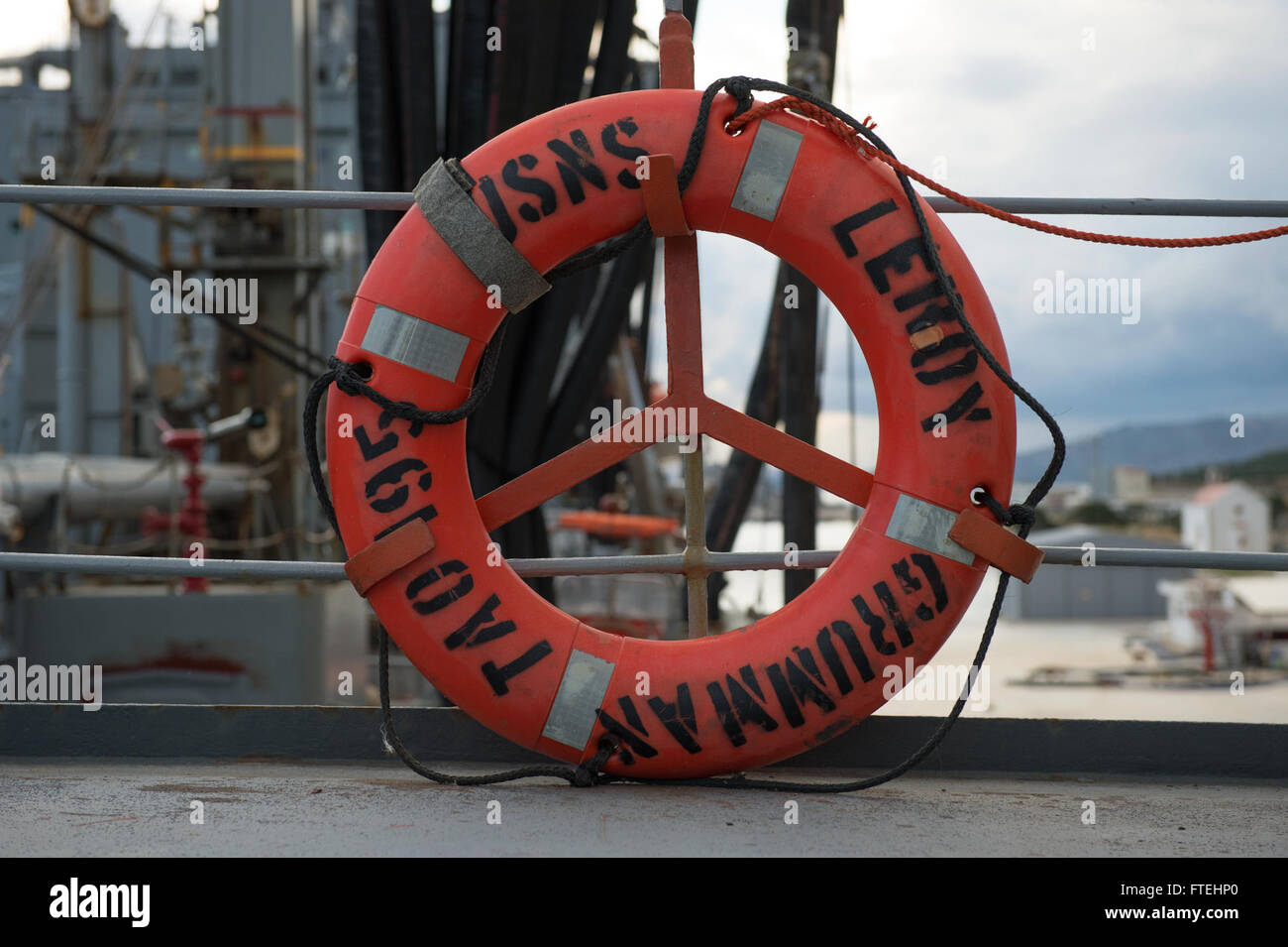 Usns Leroy Grumman Tao 195 Usns Leroy Grumman High Resolution Stock ...