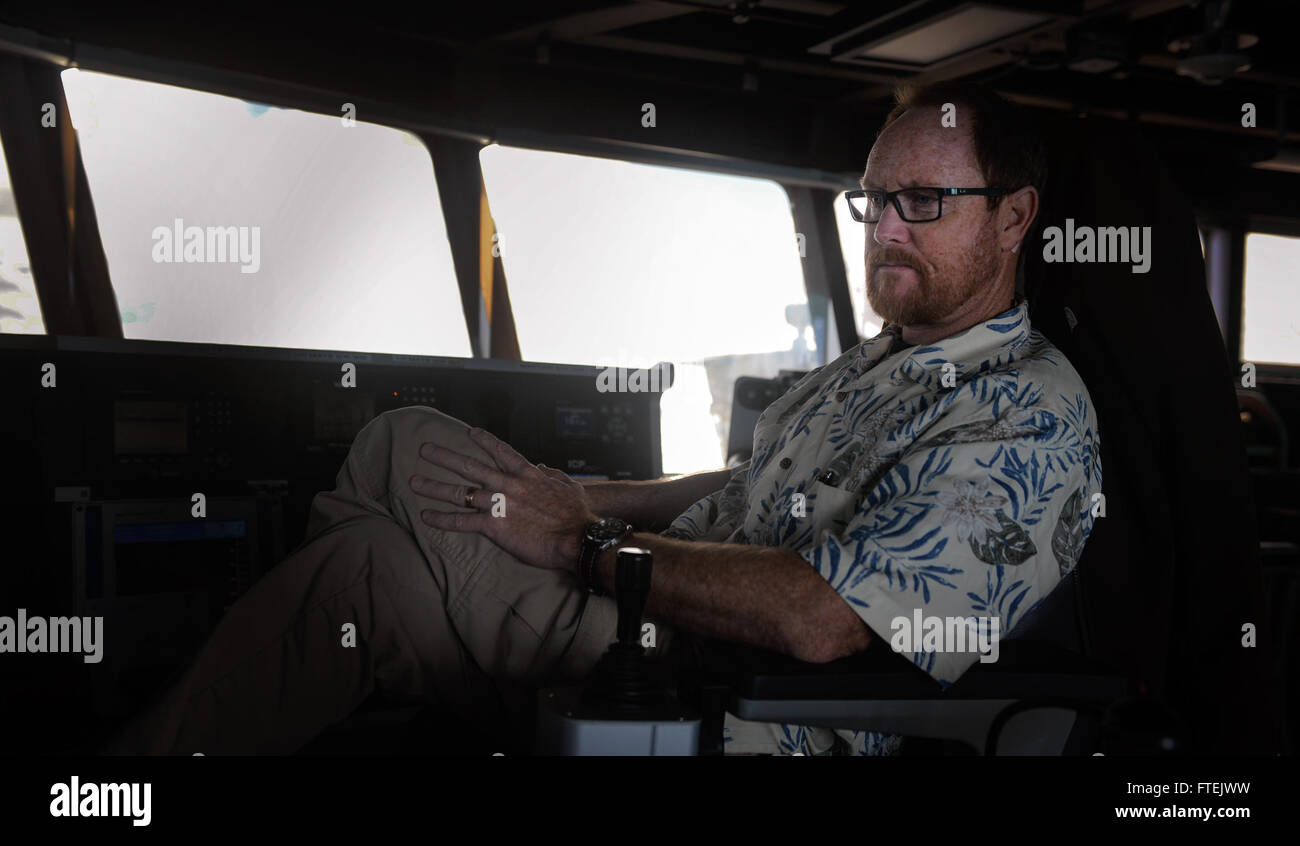 On January 2, 2015, Ray Barnett, second officer aboard the USNS ...