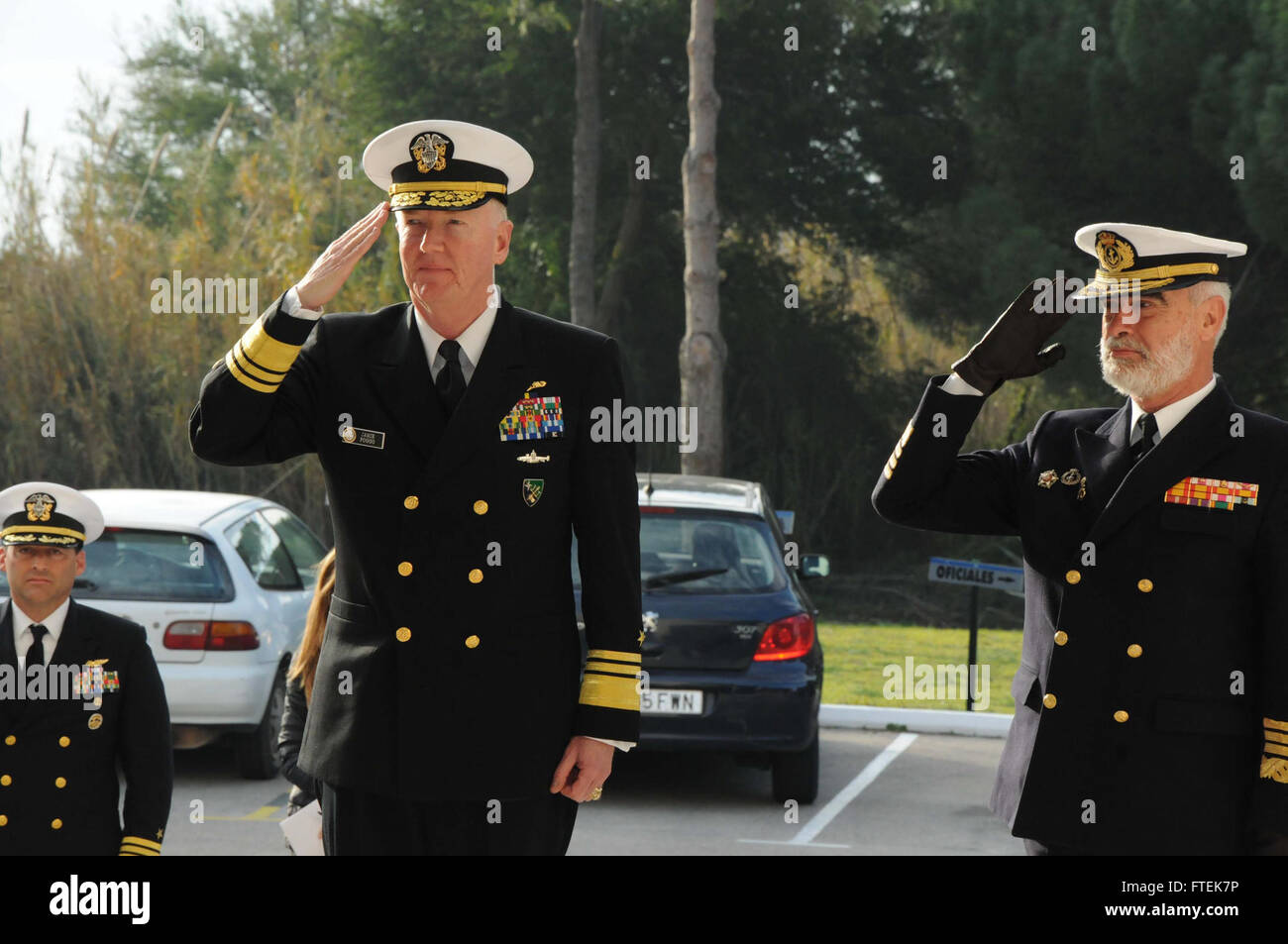 On January 12, 2015, Vice Adm. James Foggo, Commander of U.S. 6th Fleet ...