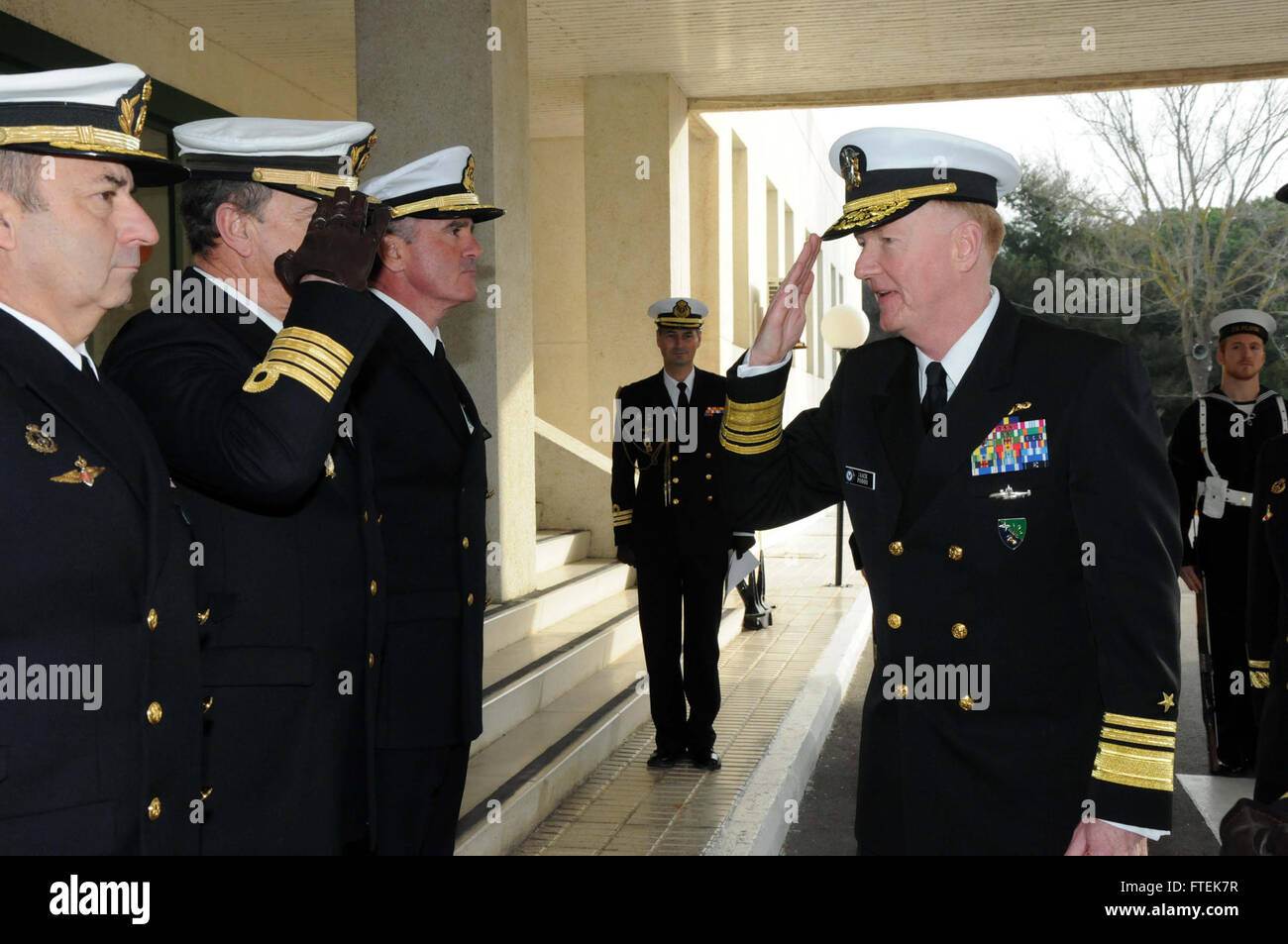 On January 12, 2015, Vice Admiral James Foggo, commander of U.S. 6th ...