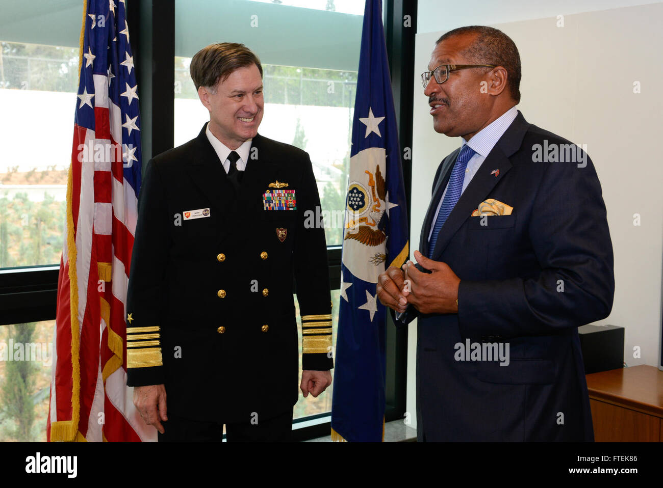 Adm. Mark Ferguson, Commander of U.S. Naval Forces Europe-Africa ...