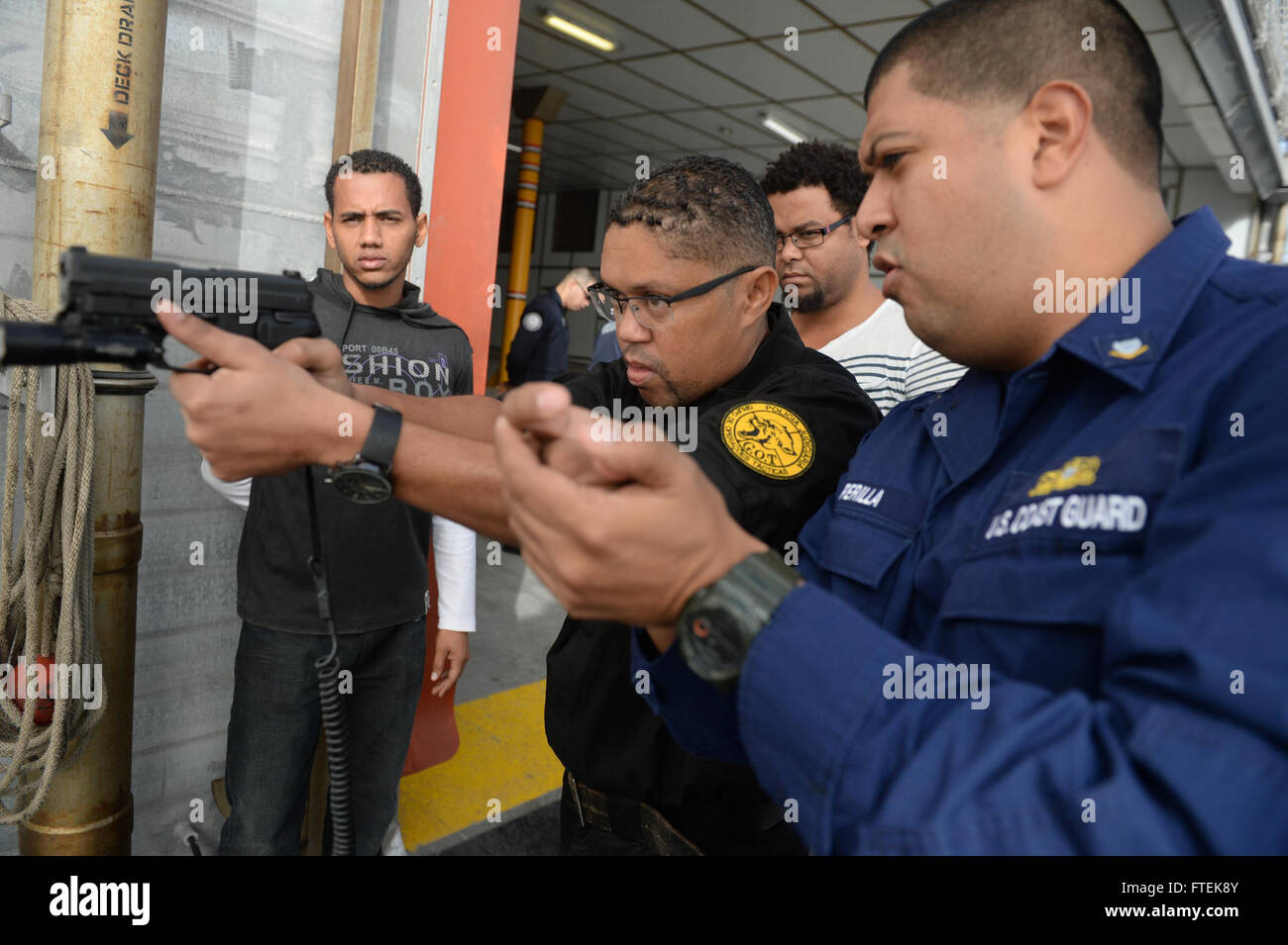 U.S. Coast Guard and Cabo Verde military personnel participate in ...