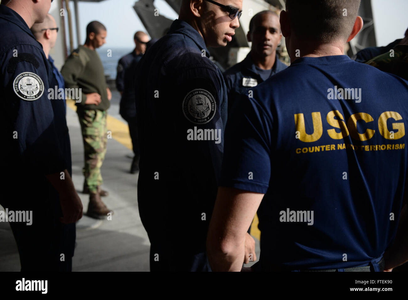 U.S. Coast Guard Law Enforcement Detachment 407 and Cabo Verde military ...