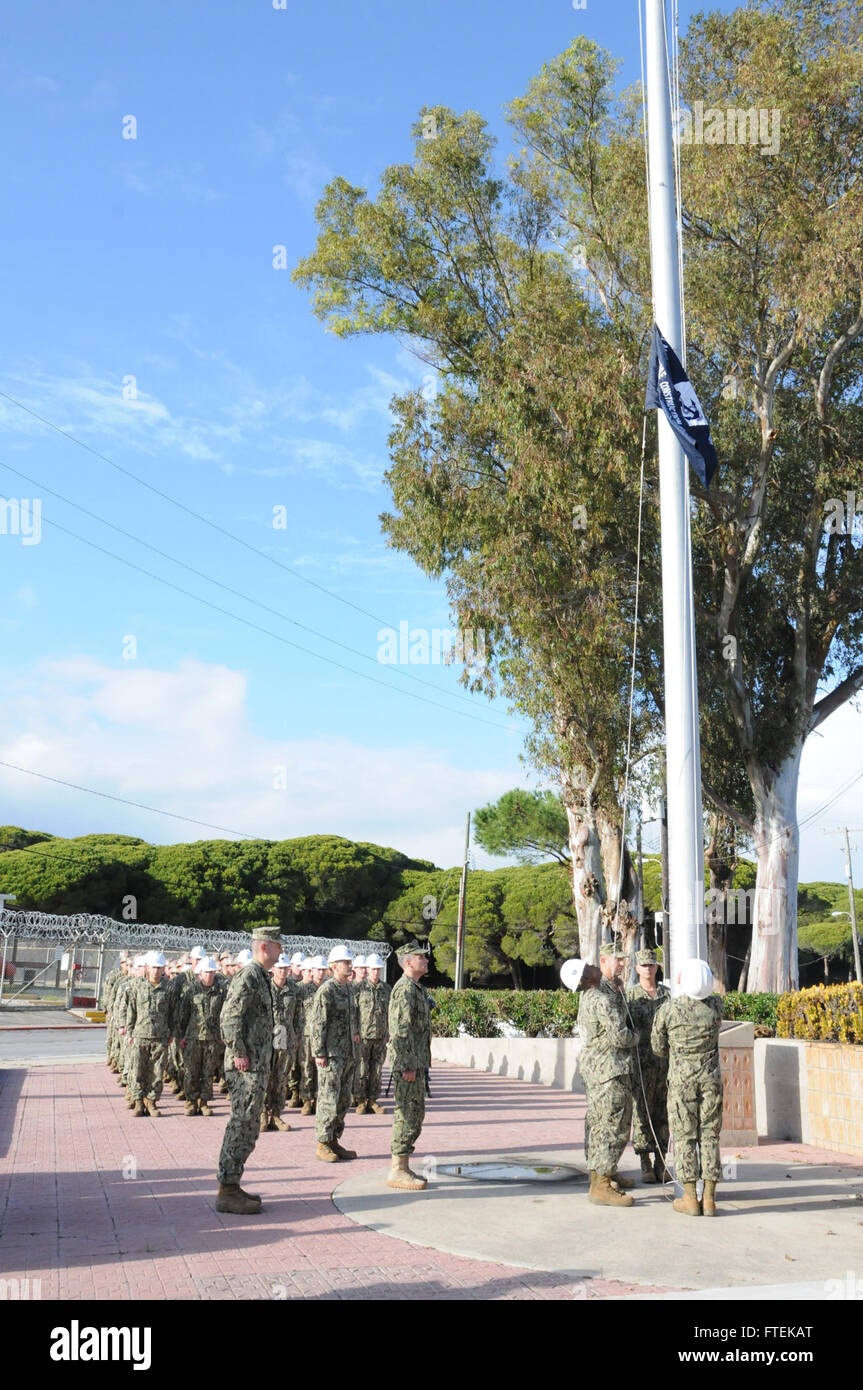 The image depicts Seabees from Naval Mobile Construction Battalion ...