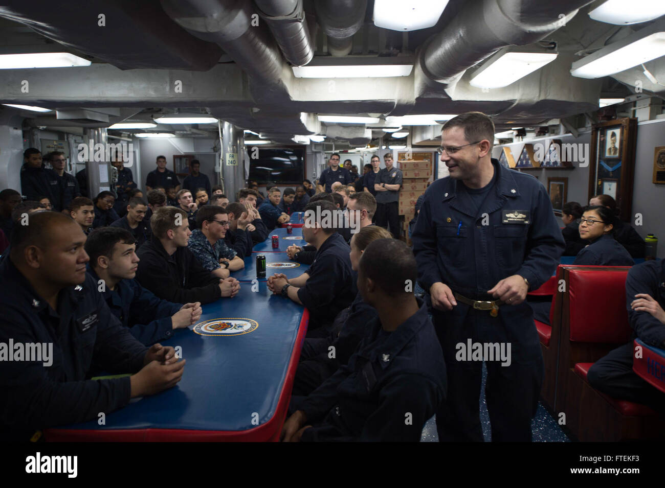 On January 24, 2015, Cmdr. James Quaresimo, commanding officer of the ...