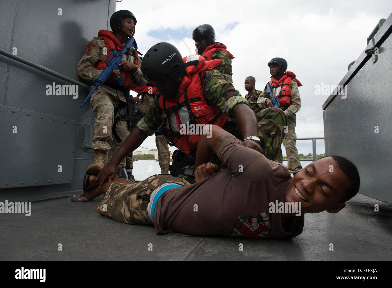 The Seychelles People’s Defense Forces conducted maritime security ...