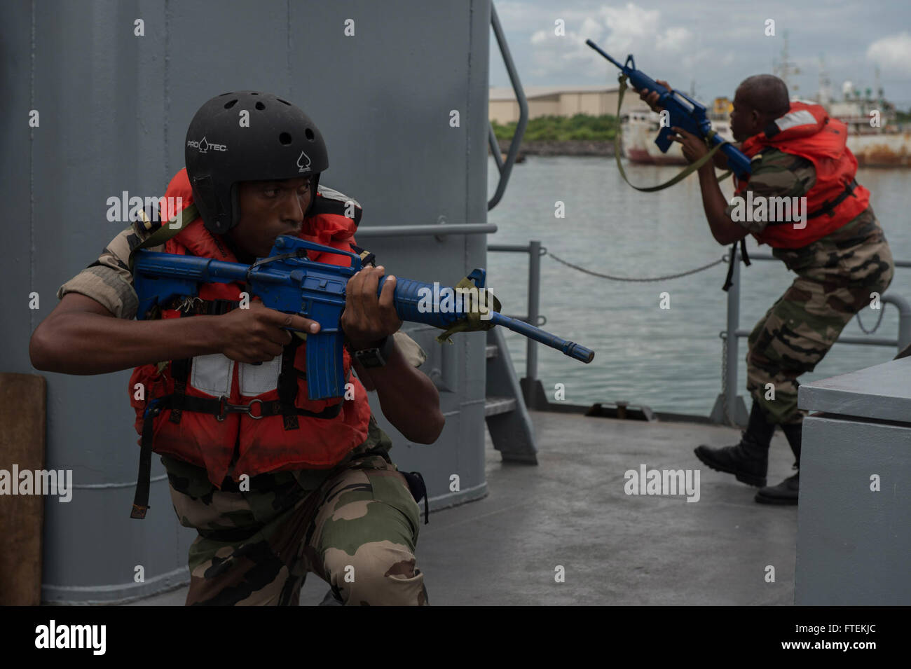 Ship boarding drill hi-res stock photography and images - Alamy