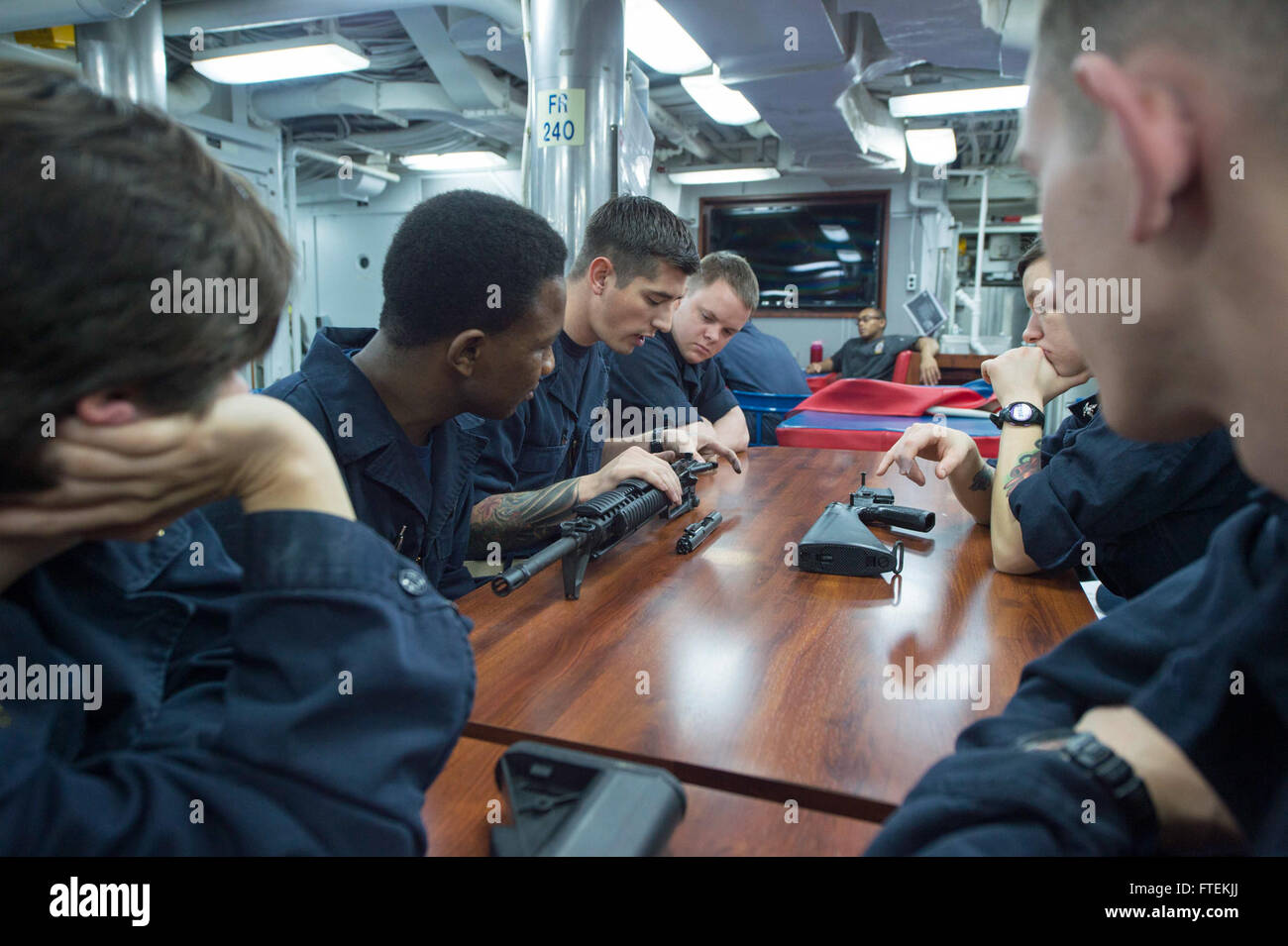 On January 30, 2015, aboard the *USS Cole* (DDG 67), Chief Gunner's ...
