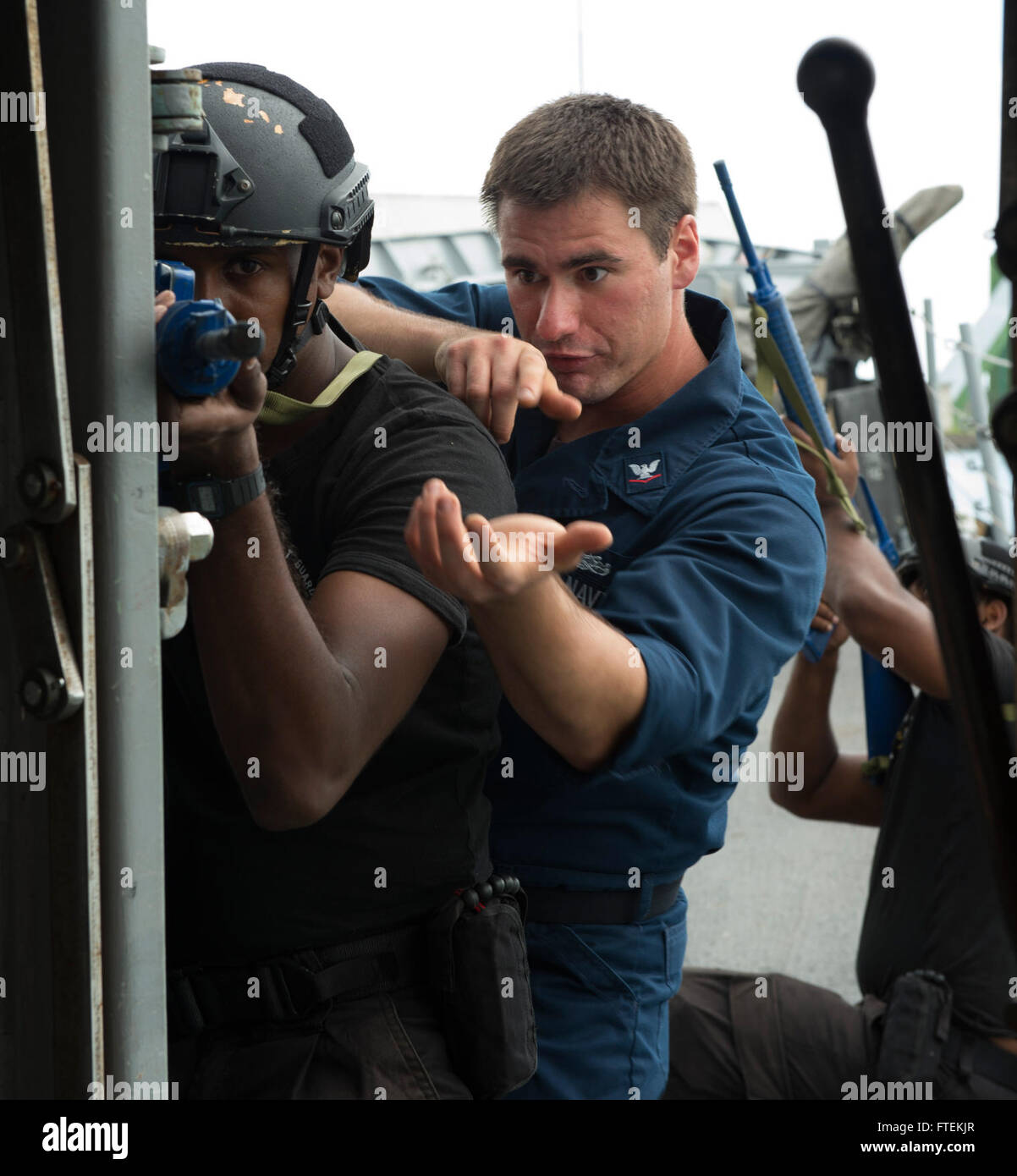 This image shows Operations Specialist 3rd Class Brian Darby ...