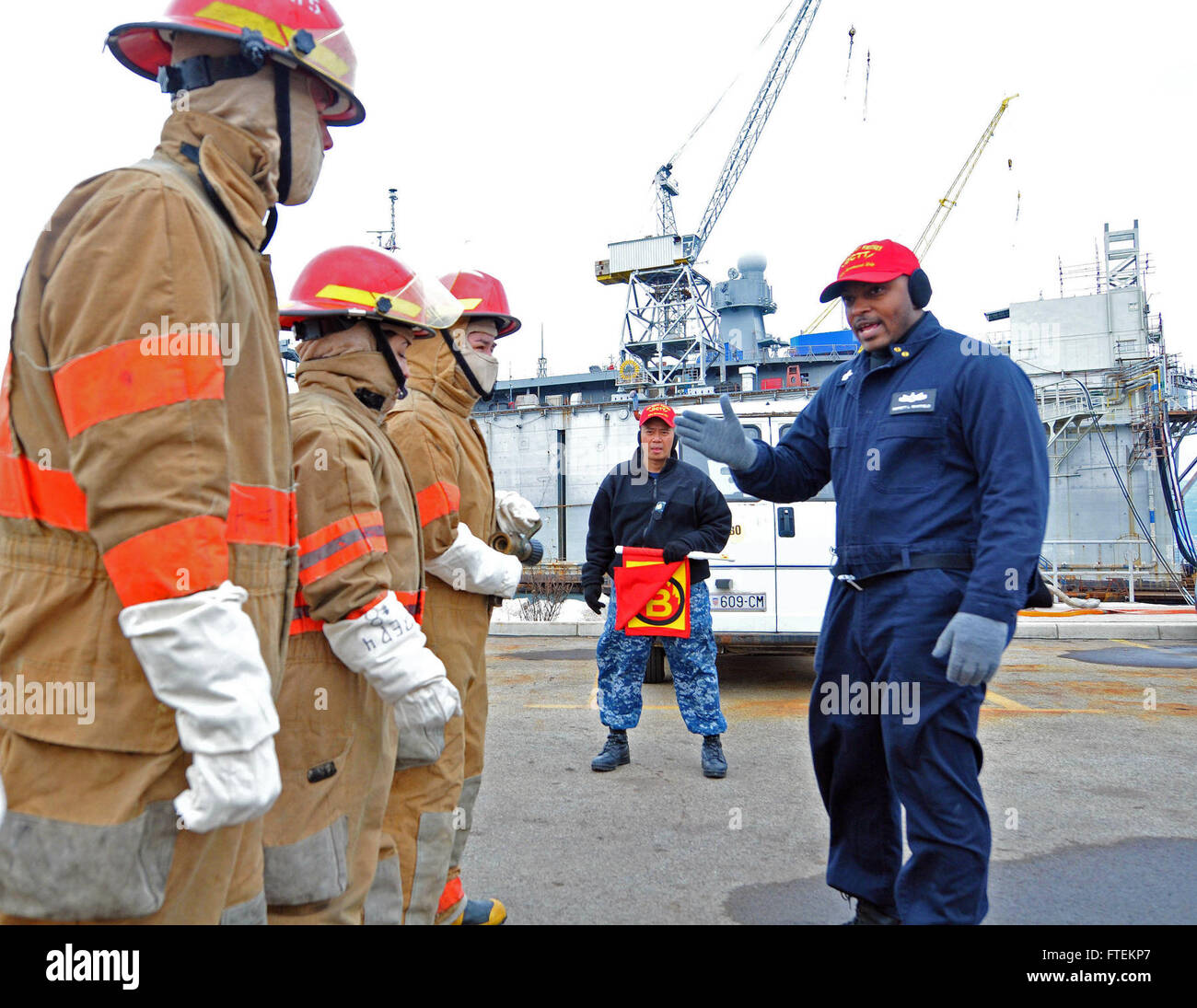 Damage control procedures hi-res stock photography and images - Alamy