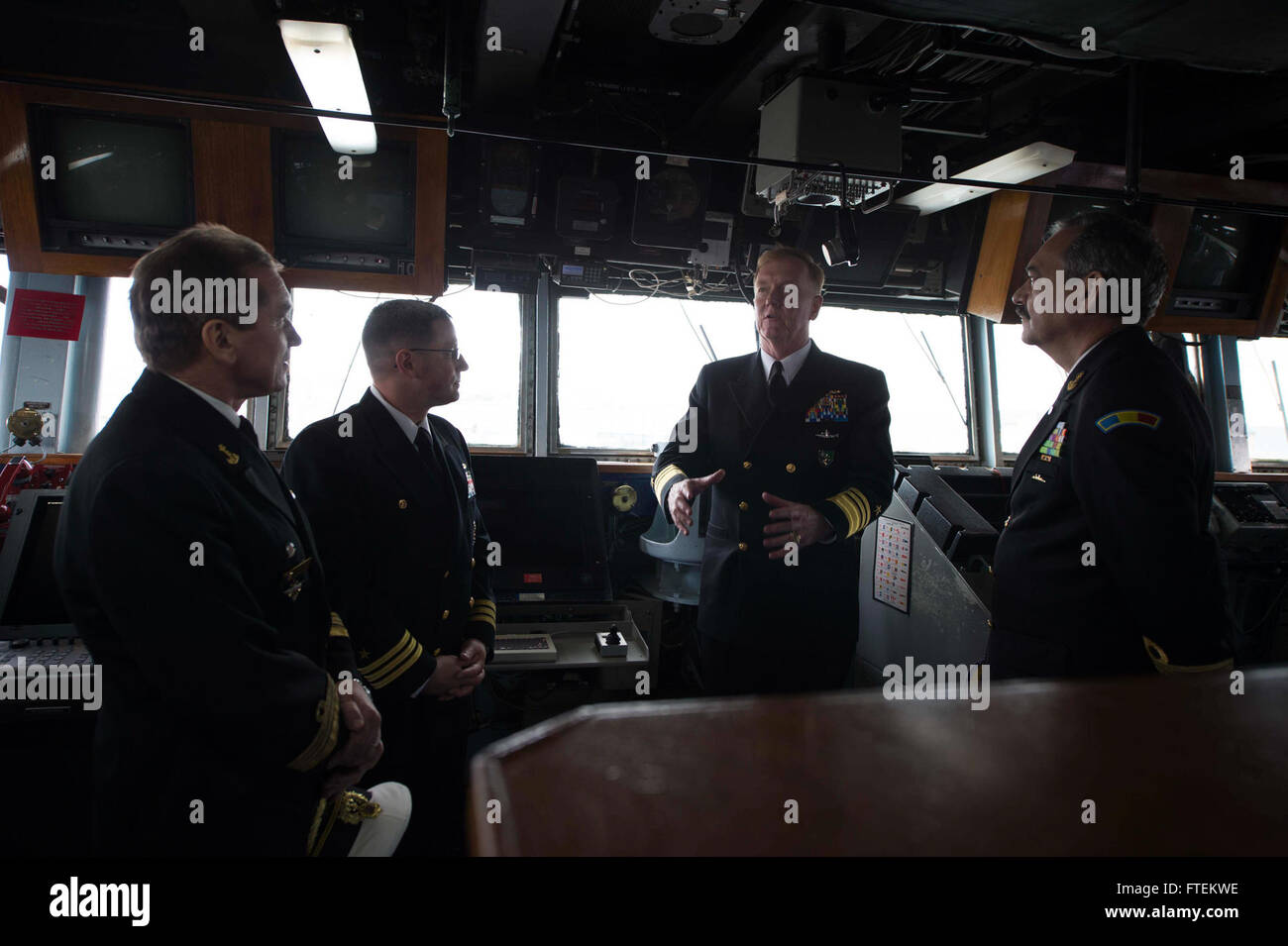 Commanding officer of the a hi-res stock photography and images - Alamy