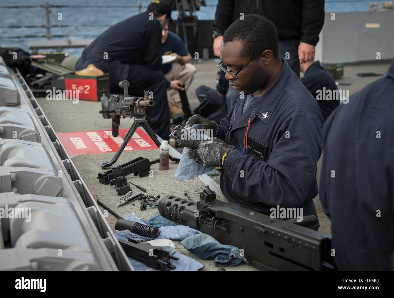 50 caliber deck gun hi-res stock photography and images - Alamy
