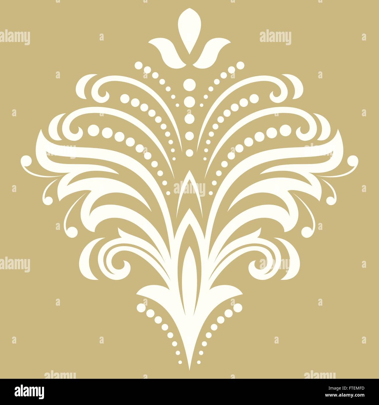 Floral Vector Abstract Pattern Stock Vector Image & Art - Alamy