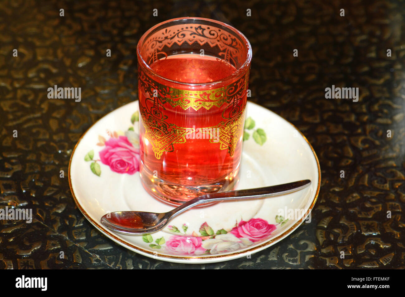 Copper tea glass hi-res stock photography and images - Alamy
