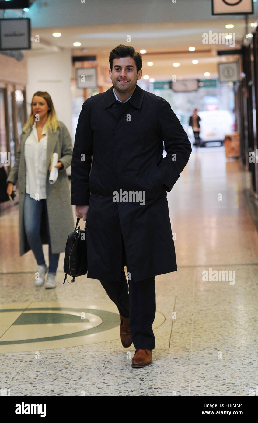 The cast of TOWIE film at Lockies Kitchen in Romford Featuring: James ...