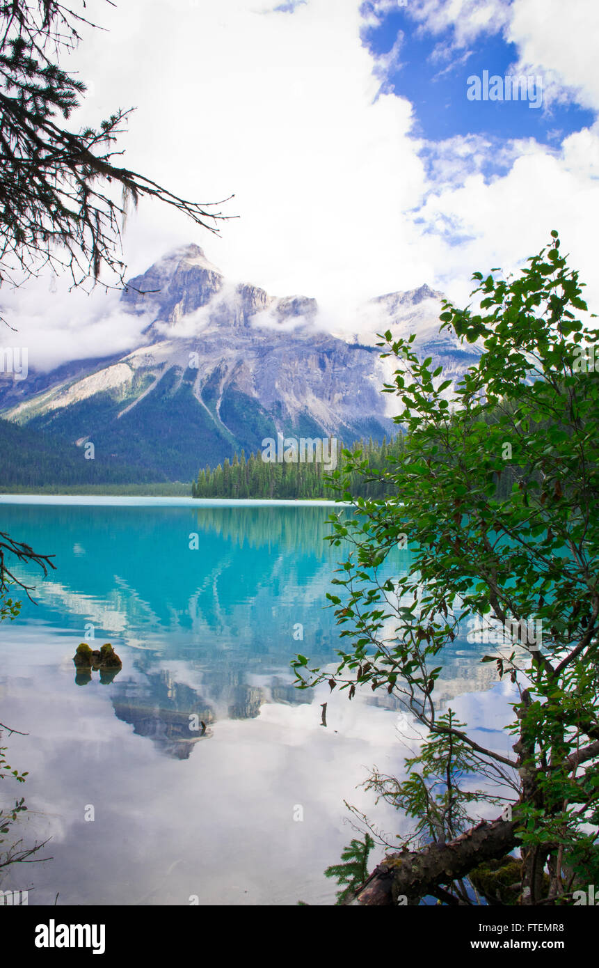 beautiful scene in Banff national park, Albert, Canada Stock Photo - Alamy