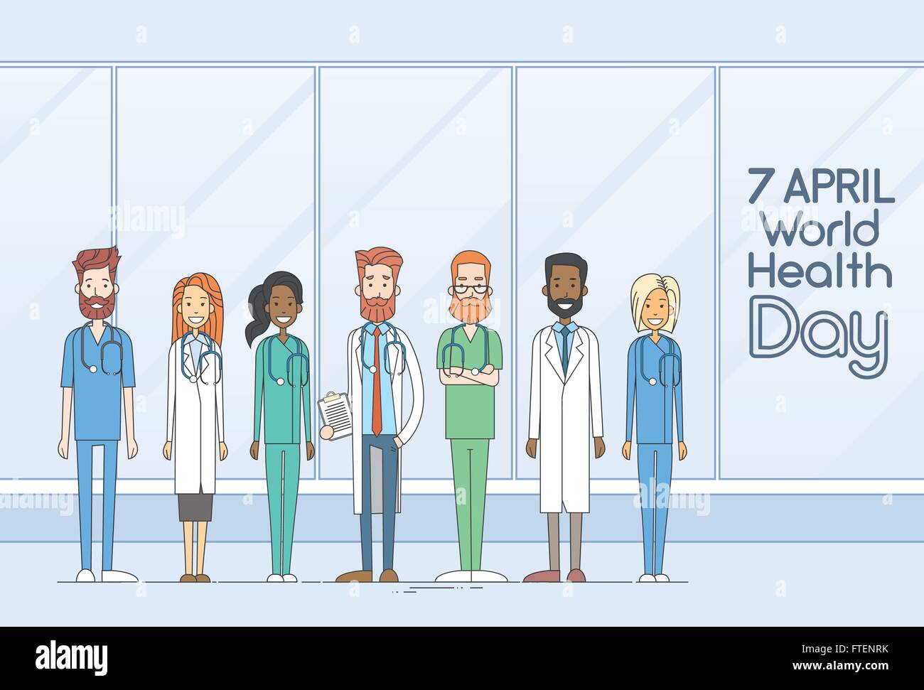 Medical event team Stock Vector Images - Alamy