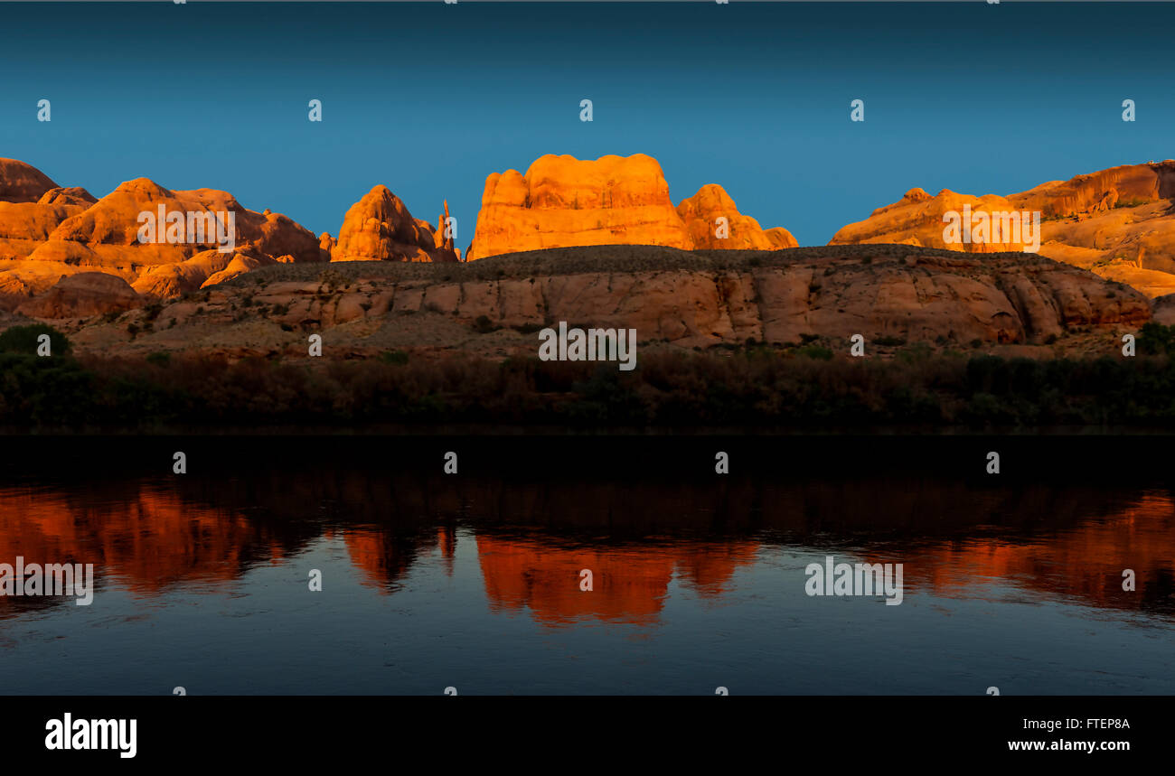Reflections on colorado river hi-res stock photography and images - Alamy