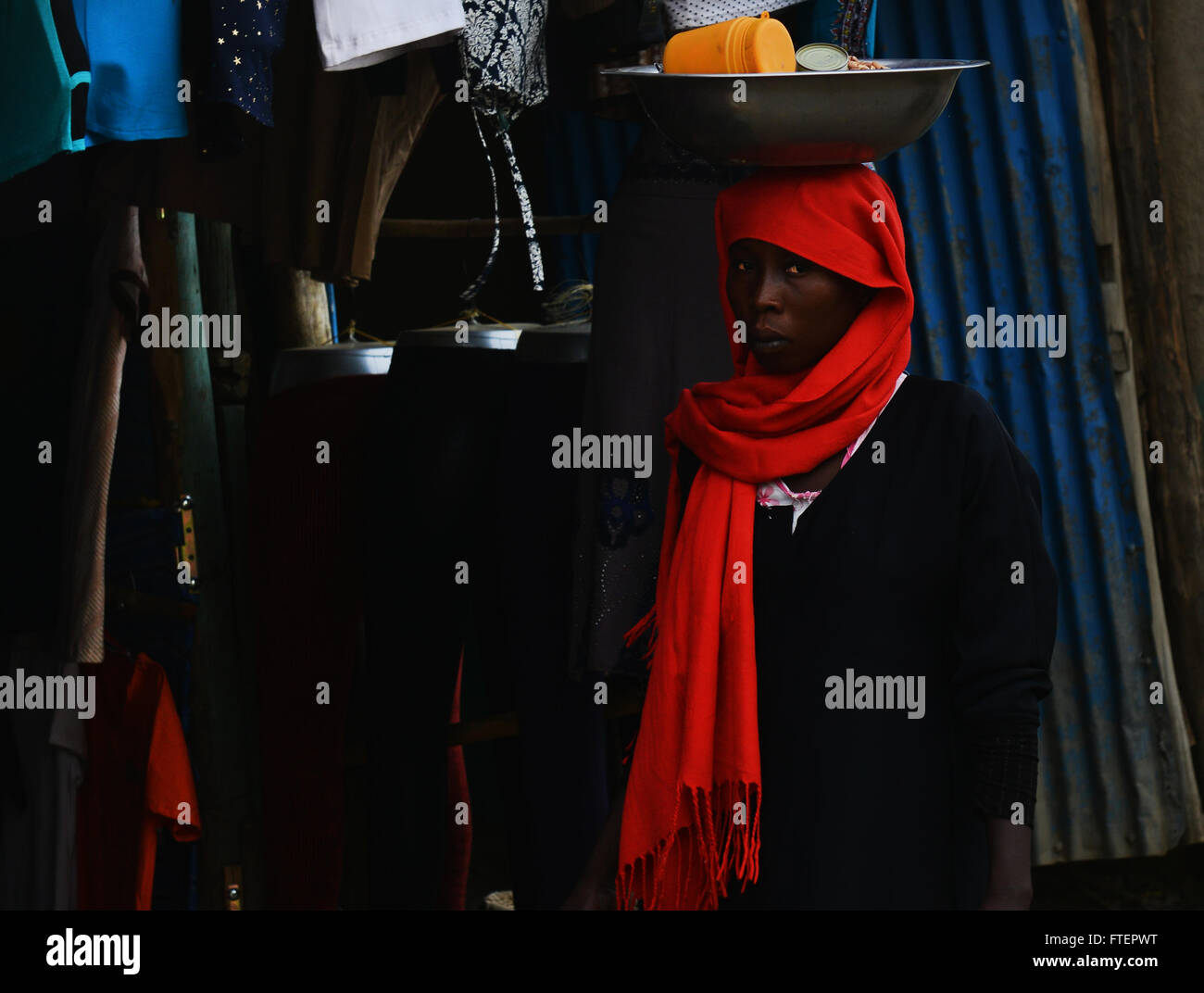 Portrait of a beautiful Sudanese woman Stock Photo - Alamy