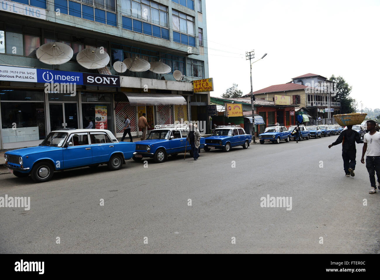 Public transport addis ababa ethiopia hi-res stock photography and ...