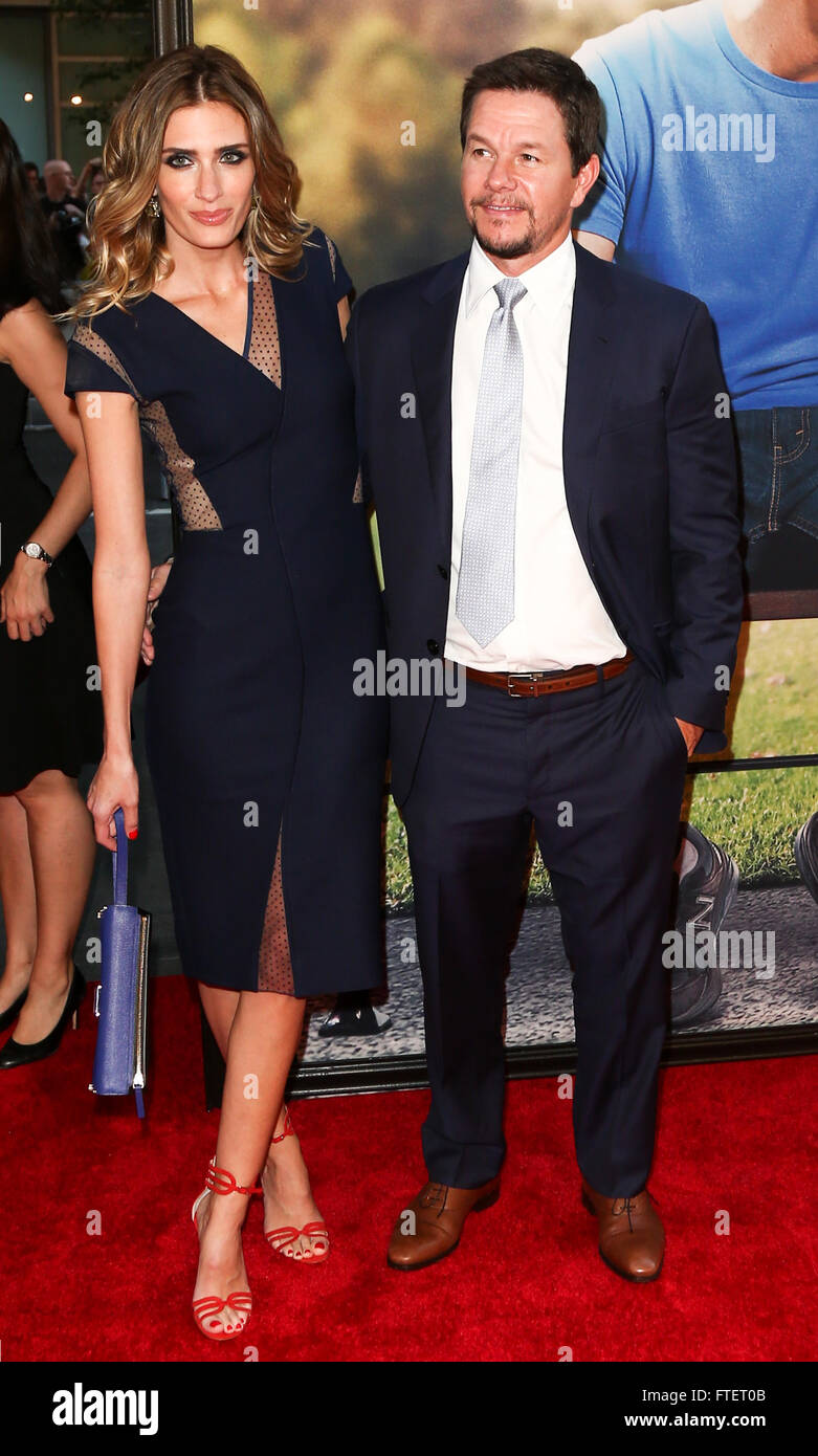 Mark Wahlberg and Rhea Durham (R) attend the 'Ted 2' world premiere at ...
