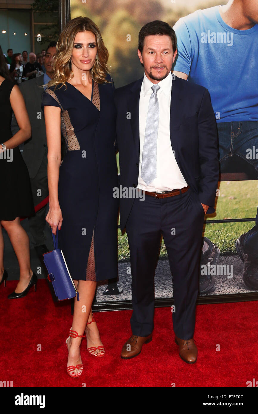 Mark Wahlberg and Rhea Durham (R) attend the 'Ted 2' world premiere at ...